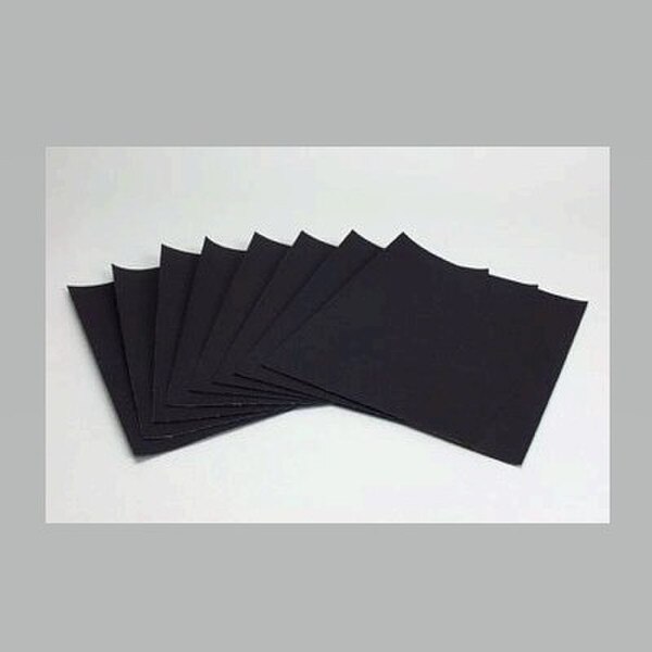 Tech Weave, BLACK - High Performance Woven Cut Away Backing, 7" x 7 ...