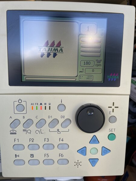 Tajima Neo Plus | TEMXC1501 | 15ndl 1hd Embroidery Machine | NO CAPS ...